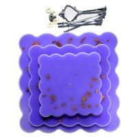 China OEM Square Silicone Resin Mold Customized Diy Handmade Epoxy Resin Moulds for sale