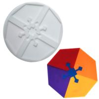 China Epoxy Resin Diy Silicone Resin Mold Multi Colors Handmade Cup Mat Customized for sale