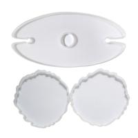 China DIY Craft Silicone Resin Mold Epoxy Irregular Wave Shape Eco Friendly Stocked for sale