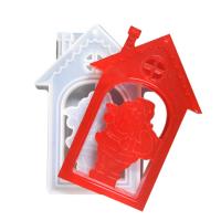 China House Shape Tray Silicone Resin Mold Para Resin Epoxy For Craft Projects for sale