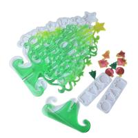 China DIY 3D Christmas Tree Silicone Mold Festival Decoration For Jewelry Making for sale