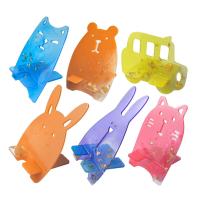 China Silicone Molds For Mobile Holder 9pcs Colorful Cartoon Pattern Resin Moulds Epoxy Jewelry for sale