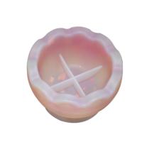 China Sustainable Resin Epoxy Silicone Molds Diy Handmade Lotus Shape Bowl for sale