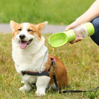 China Silicone Dog Pet Drinking Water Bottle Portable Dispenser Customized For Travel for sale