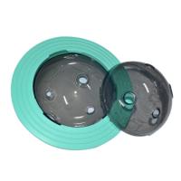 China Tumbler Silicone Pet Supplies Slow Leakage Dog Food Dispensing Toy Ball Customized for sale