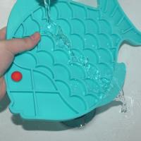 China Soft Silicone Pet Supplies Customized Fish Shape Dogs Licking Plates OEM / ODM for sale