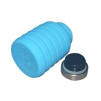 China Stocked Silicone Water Bottle 500ml Eco Friendly Collapsible Water Bottles for sale