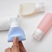 China Travel Silicone Water Bottle Sustainable Custom Camp 60ml Silicone Split Bottles for sale