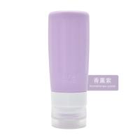 China Travel Silicone Water Bottle Sustainable Custom Camp 60ml Silicone Split Bottles for sale