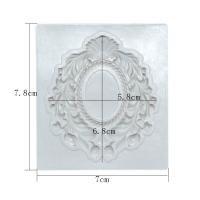 China Mirror Shape Silicone Shaped Baking Molds Diy Handmade Cake Fondant Customized for sale