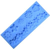 China Food Grade Silicone Baking Utensils Disposable Flower Moulds For Cakes Decorating for sale