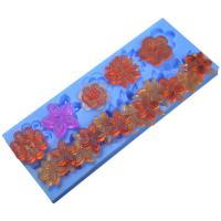China Food Grade Silicone Baking Utensils Disposable Flower Moulds For Cakes Decorating for sale