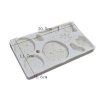 China Personalized Silicone Baking Tools Set Fruit Pattern Fondant Mat Cake Decorating for sale