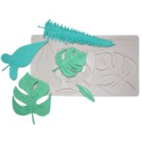 China Silicone Baking Utensils Cake Decoration Tool Leaf Shape Silicon Molds Fondant Cake Decoration for sale