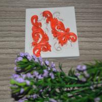 China Handmade Silicone Baking Utensil Set Butterfly Shape Fondant Mat For Cake Decorating for sale
