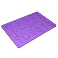 China Number Shape Silicone Fondant Mold Multifunctional Mathematics Design for sale