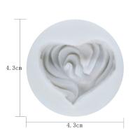 China Silicone Baking Utensils Custom Size Cake Decoration Tools 3d Rose Flower Shape Fondant Mould for sale