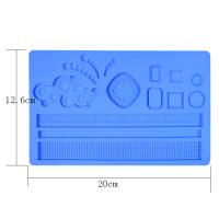 China Silicone Baking Utensils Custom Size Non-Slip Baking Mats Silicone Furniture Fondant Molds Mat for sale
