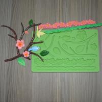 China Non Slip Rectangle Fondant Baking Mat Cake Furniture Molds Sustainable for sale