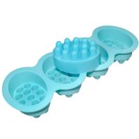China Diy Handmade Eco Friendly 4 Cavity Silicone Soap Molds Customized for sale