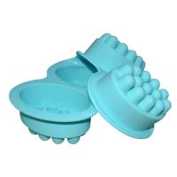 China Diy Handmade Eco Friendly 4 Cavity Silicone Soap Molds Customized for sale
