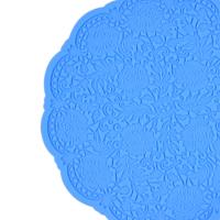 China Handmade Silicone Baking Utensils Round Lace Mat Mold Cake Decorating for sale