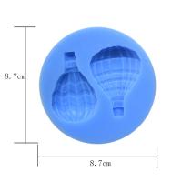 China Silicone Fondant Cake Decorating Tools Customized Air Balloon Shaped for sale