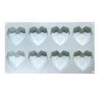 China Heart Shape 3d Cake Mould Customized Food Grade Diy Handmade for sale
