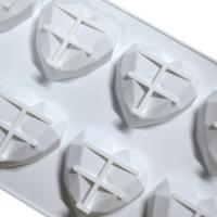 China Heart Shape 3d Cake Mould Customized Food Grade Diy Handmade for sale