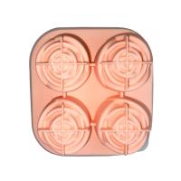 China 3D Rose Shaped Ice Cube Tray Silicone Mold Food Grade 9 Cavities for sale
