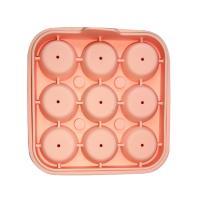 China Silicone Small Rose Shaped Ice Cubes Maker Sustainable 9 Cavity 1.2 Inch for sale