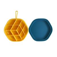 China Food Grade Silicone Ice Mold Sustainable Diamond Shape Silicone Ice Cube Trays for sale