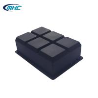 China 6 Cavities Silicone Ice Mold Stocked Ball Shaped Ice Cube Tray Customized for sale