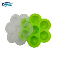 China Waterproof Silicone Ice Mold 7 Cavity BPA Free Ice Cream Moulds Ball Shaped for sale