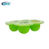China Waterproof Silicone Ice Mold 7 Cavity BPA Free Ice Cream Moulds Ball Shaped for sale
