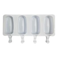 China Silicone DIY Popsicle Ice Cream Mold Maker Reusable Handmade Customized for sale