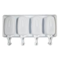 China Silicone DIY Popsicle Ice Cream Mold Maker Reusable Handmade Customized for sale