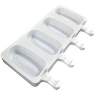 China Silicone DIY Popsicle Ice Cream Mold Maker Reusable Handmade Customized for sale
