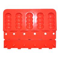 China Handmade Silicone Ice Mold Sustainable Popsicle Ice Cream Molds LFGB Approved for sale