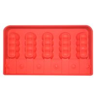 China Handmade Silicone Ice Mold Sustainable Popsicle Ice Cream Molds LFGB Approved for sale