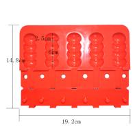 China Handmade Silicone Ice Mold Sustainable Popsicle Ice Cream Molds LFGB Approved for sale
