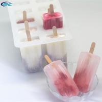 China Handmade Silicone Ice Popsicle Molds Sustainable Ice Cream Pop Molds Customized for sale