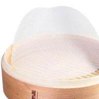 China Non Stick Round Silicone Kitchen Tool Steamer Mat Reusable Eco Friendly for sale