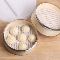 China Non Stick Round Silicone Kitchen Tool Steamer Mat Reusable Eco Friendly for sale