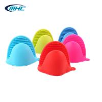 China Kitchen Custom Cooking Mittens Set Silicone Heat Resistant Durable for sale