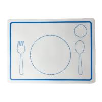 China Washable Feeding Baby Silicone Placemat Food Grade Customized Logo Printing for sale