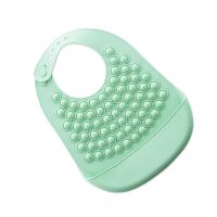 China OEM Baby Silicone Products Multi Colors Toddlers Newborn Waterproof Bibs for sale
