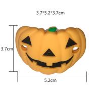 China Streamline Silicone Baby Pacifier Halloween Pumpkin Shape Food Grade Dummies for sale