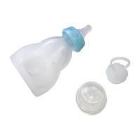 China 300ml Baby Silicone Products Medium Flow Silicone Milk Storage Bag Customized for sale