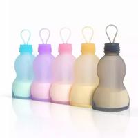 China 300ml Baby Silicone Products Medium Flow Silicone Milk Storage Bag Customized for sale